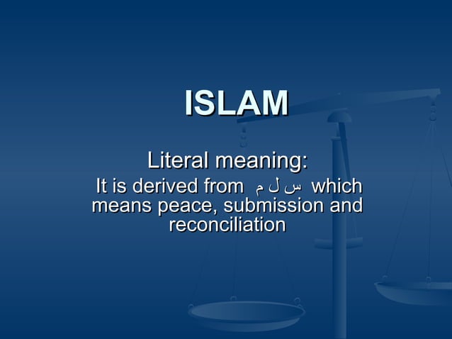 Isl. lecture#4 islam | PPT