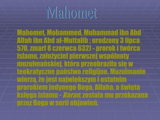 Islam | PPT