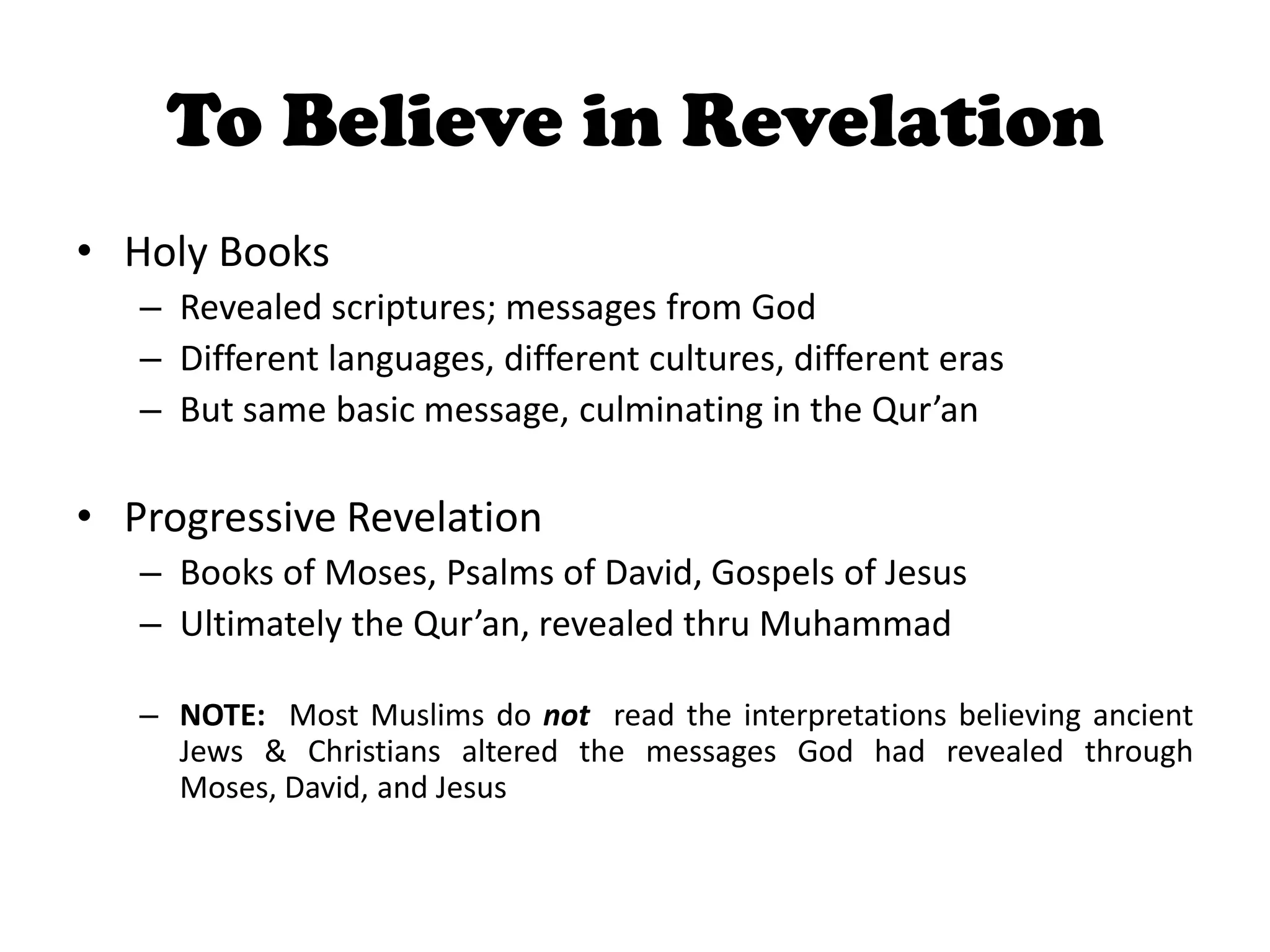 The Religion of Islam | PPTX