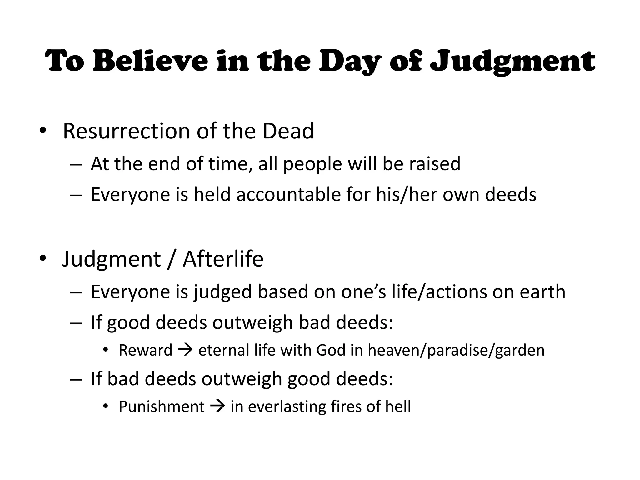 The Religion of Islam | PPTX