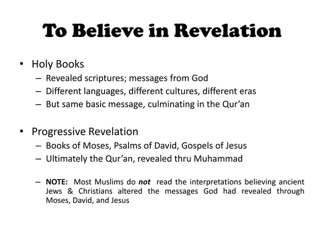 The Religion of Islam | PPTX