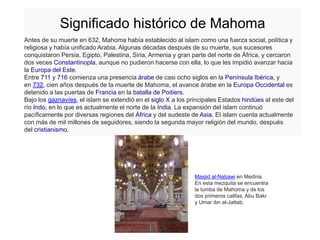 ORÍGENES Y EXPANSIÓN DEL ISLAM | PPTX