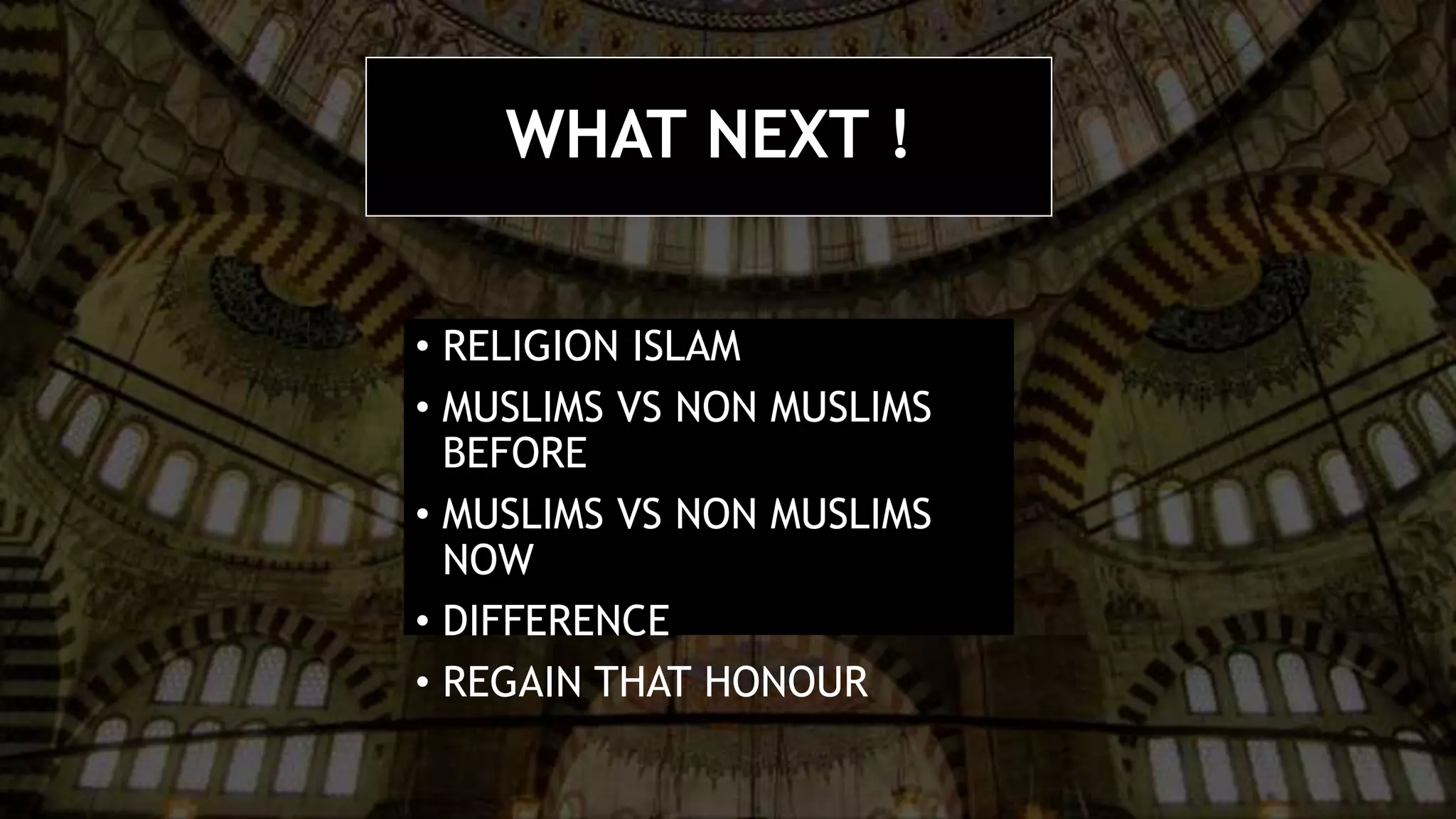 Islam: the misunderstood religion. | PPT