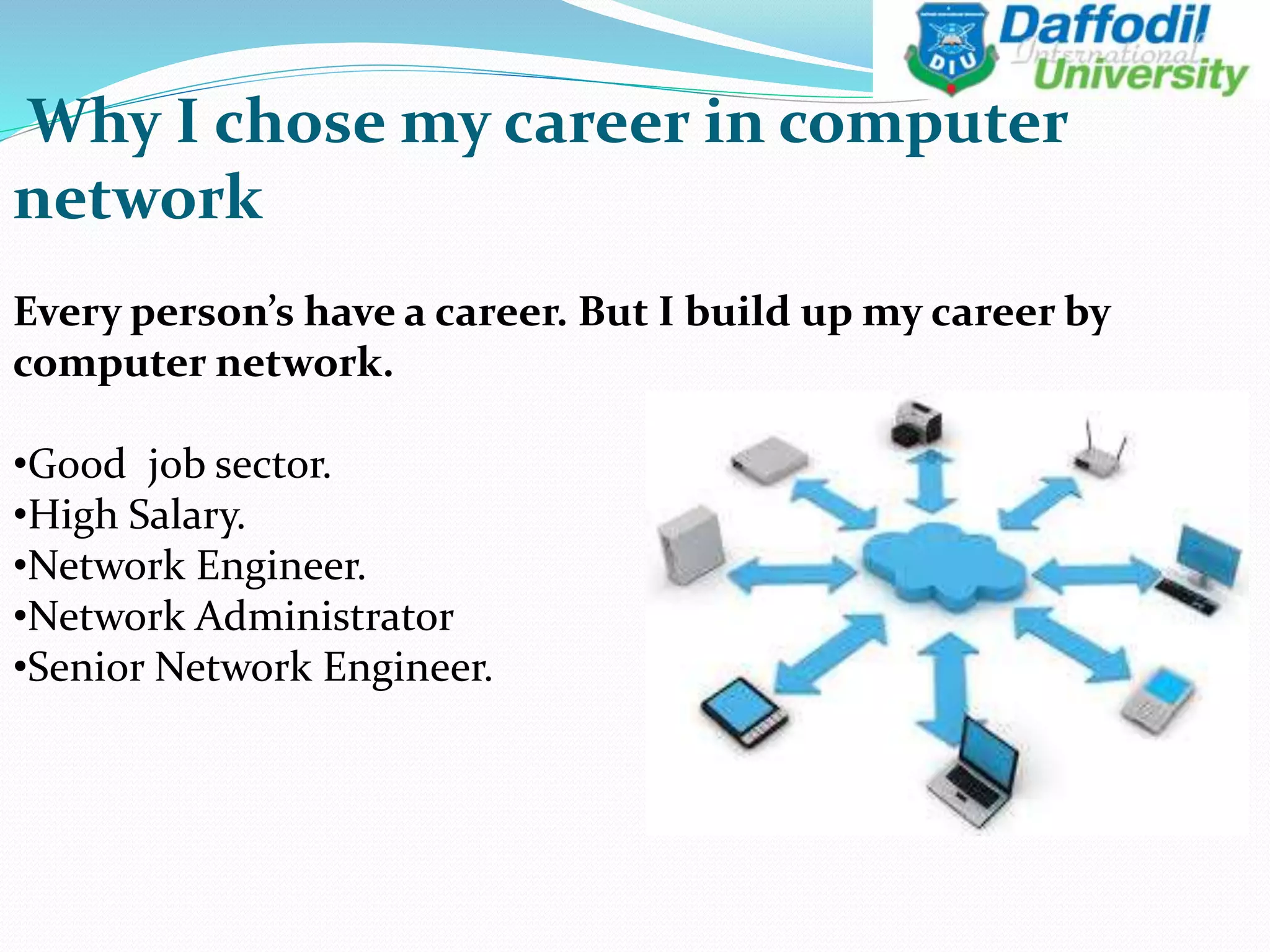 Career in computer networking | PPTX | Computer Networking | Computing