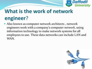 Career in computer networking | PPTX | Computer Networking | Computing