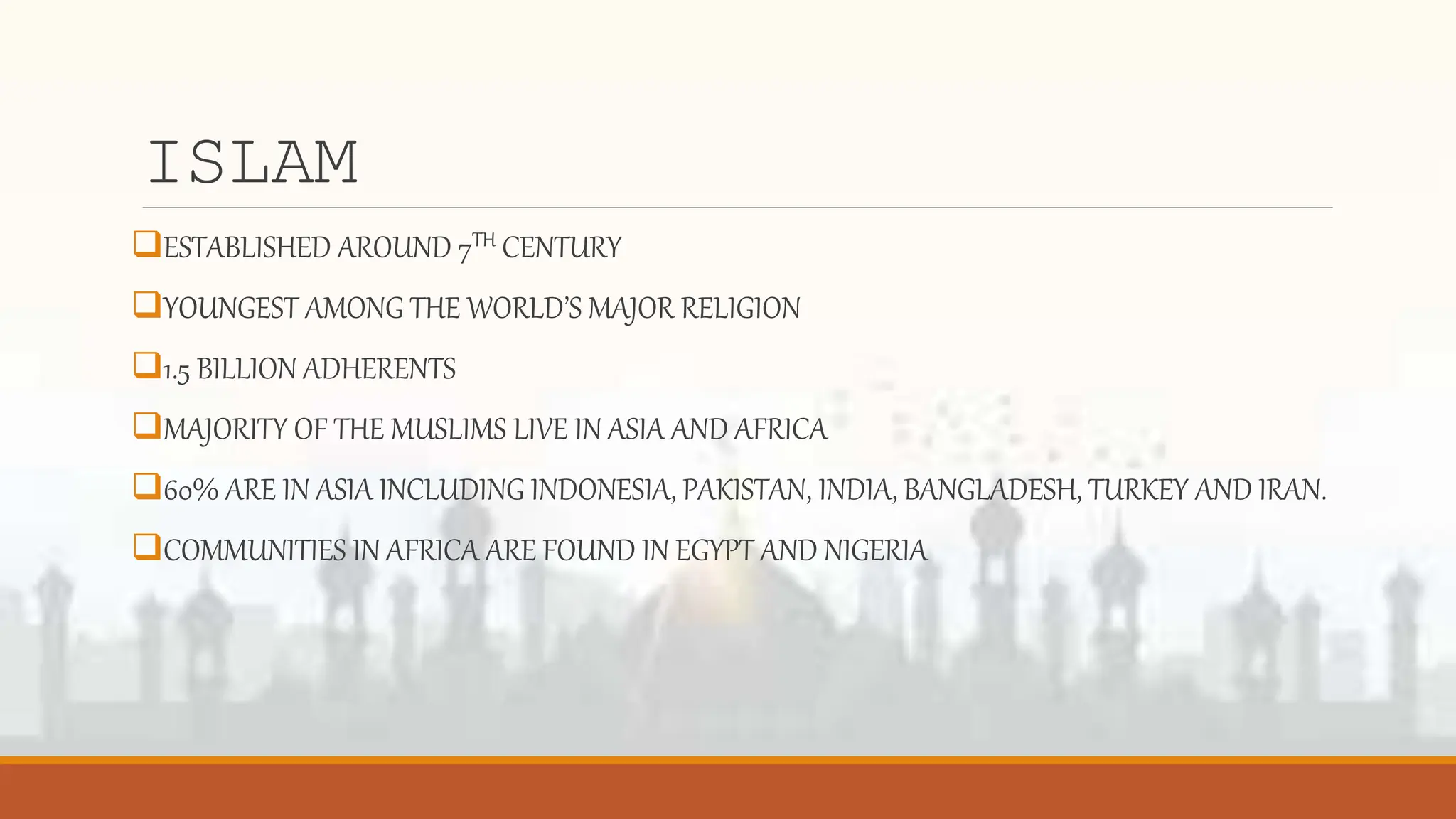 ISLAM( introduction to worlds religion).pptx