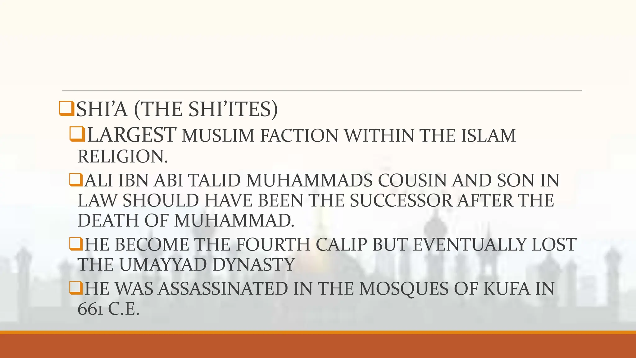 ISLAM( introduction to worlds religion).pptx