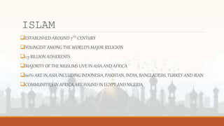 ISLAM( introduction to worlds religion).pptx