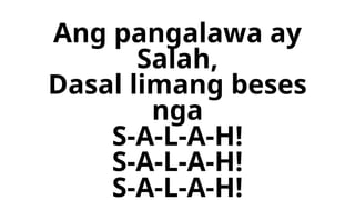 Ang propeta ay si Propeta MuhammadAng propeta | PPTX
