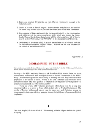 Islam and Christianity as Seen in the Bible | PDF | Islam | Religion ...