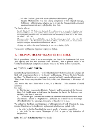 Islam and Christianity as Seen in the Bible | PDF | Islam | Religion ...