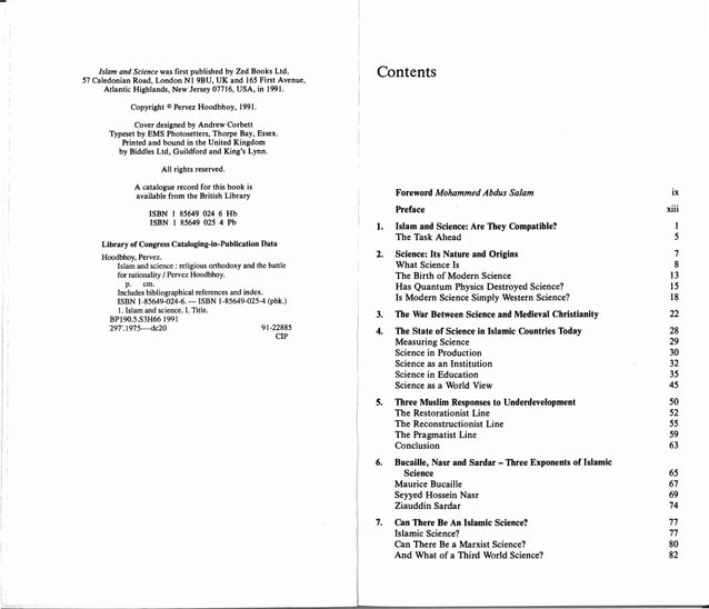 Islam and-science-book | PDF