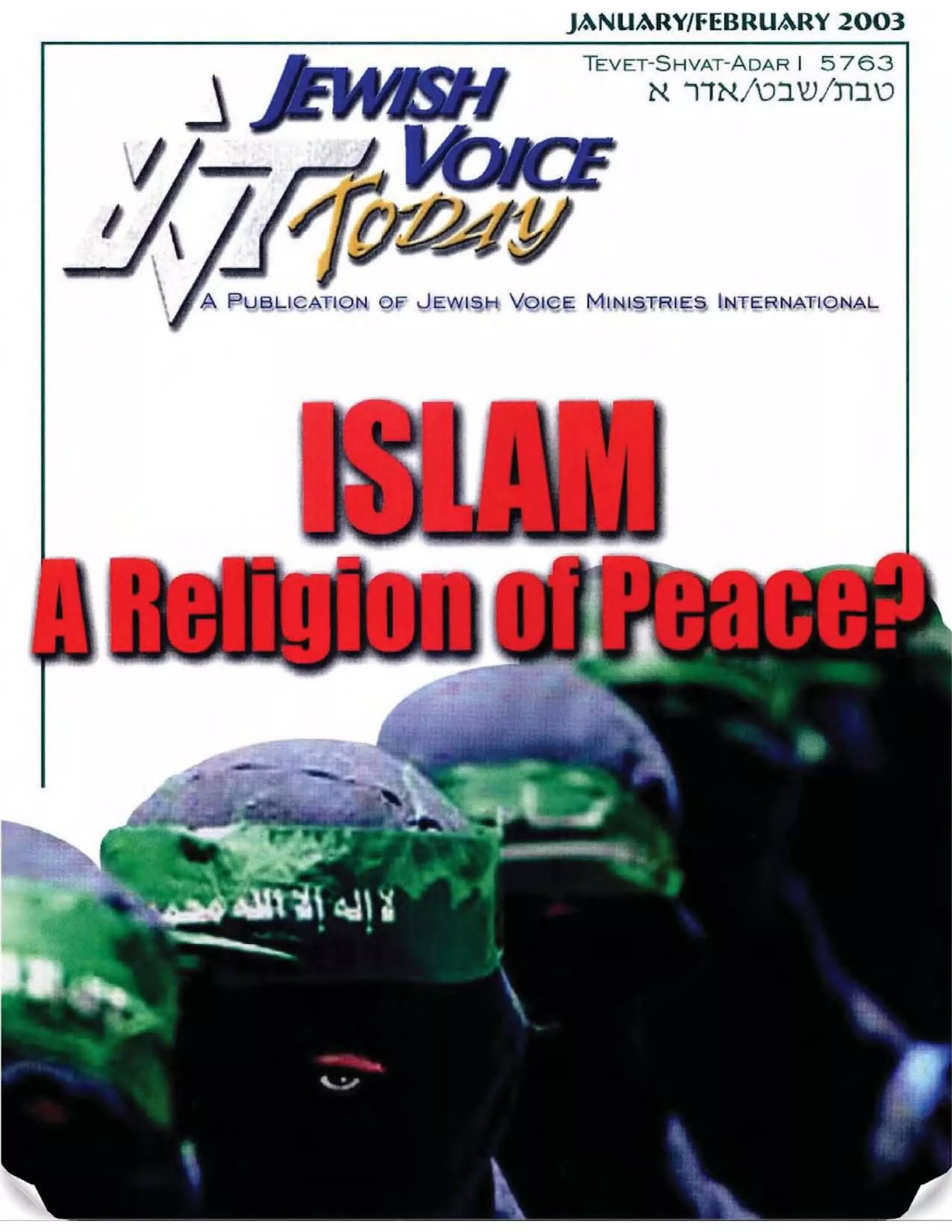 Islam-A Religion Of Peace? - Jvt - Jan Feb 2003 | PDF | Islam ...