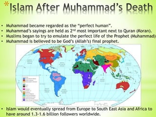 Islam: The Creation and Spread (The Rise of Islam) | PPTX
