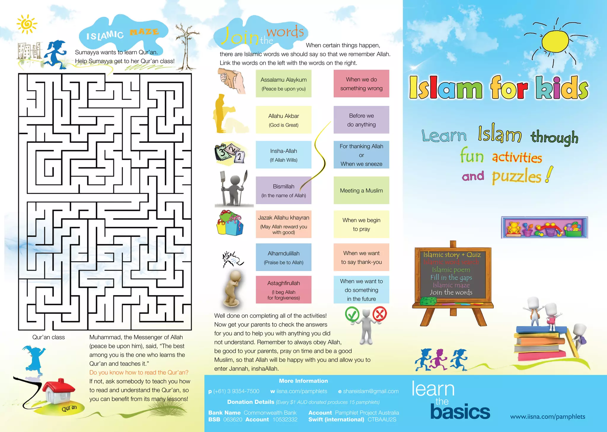 Islam for kids ( pamphlet ) | PDF