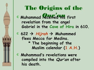 Islam good overview | PPT