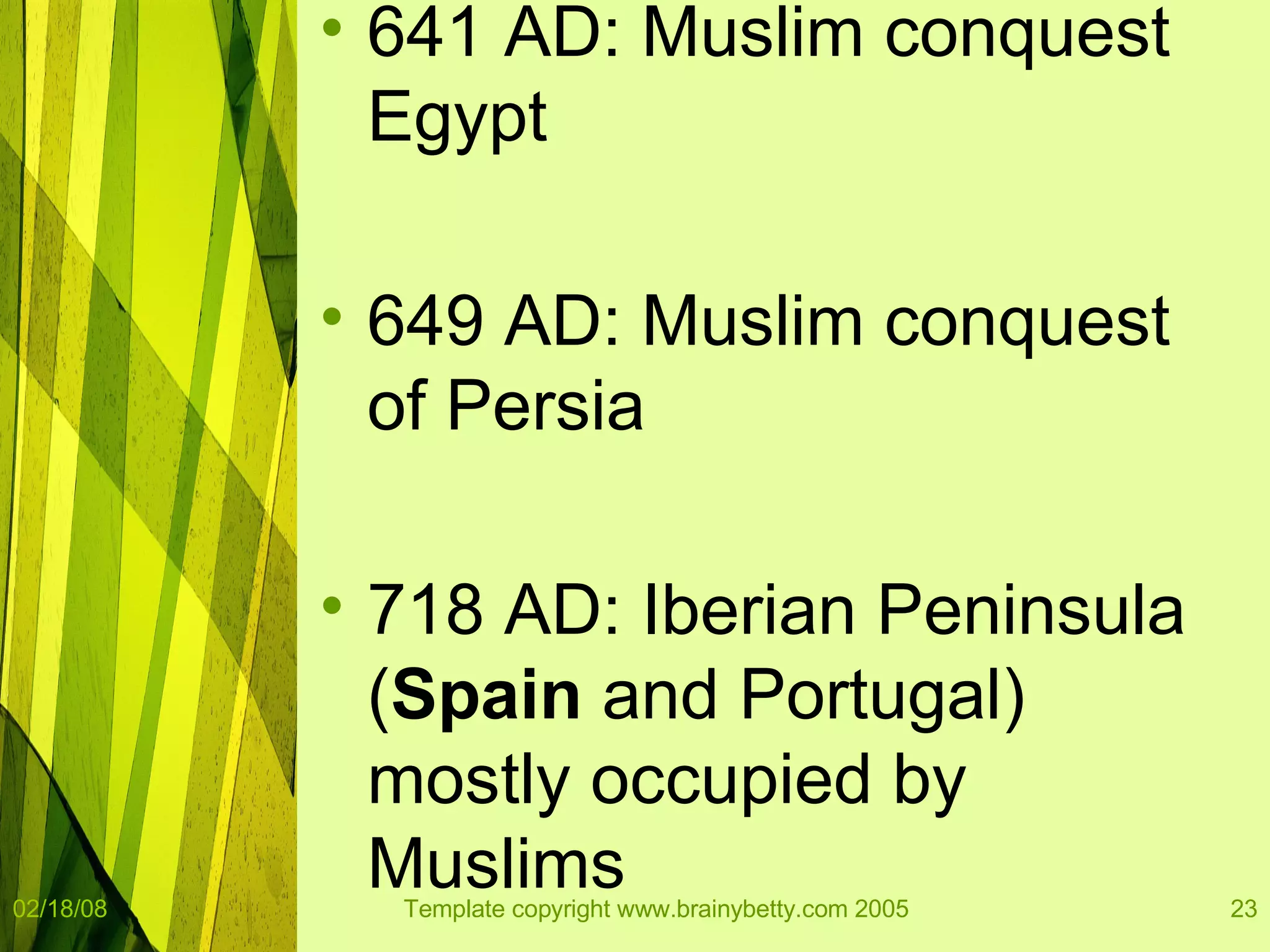 Islam: Origins and Expansion | PPT