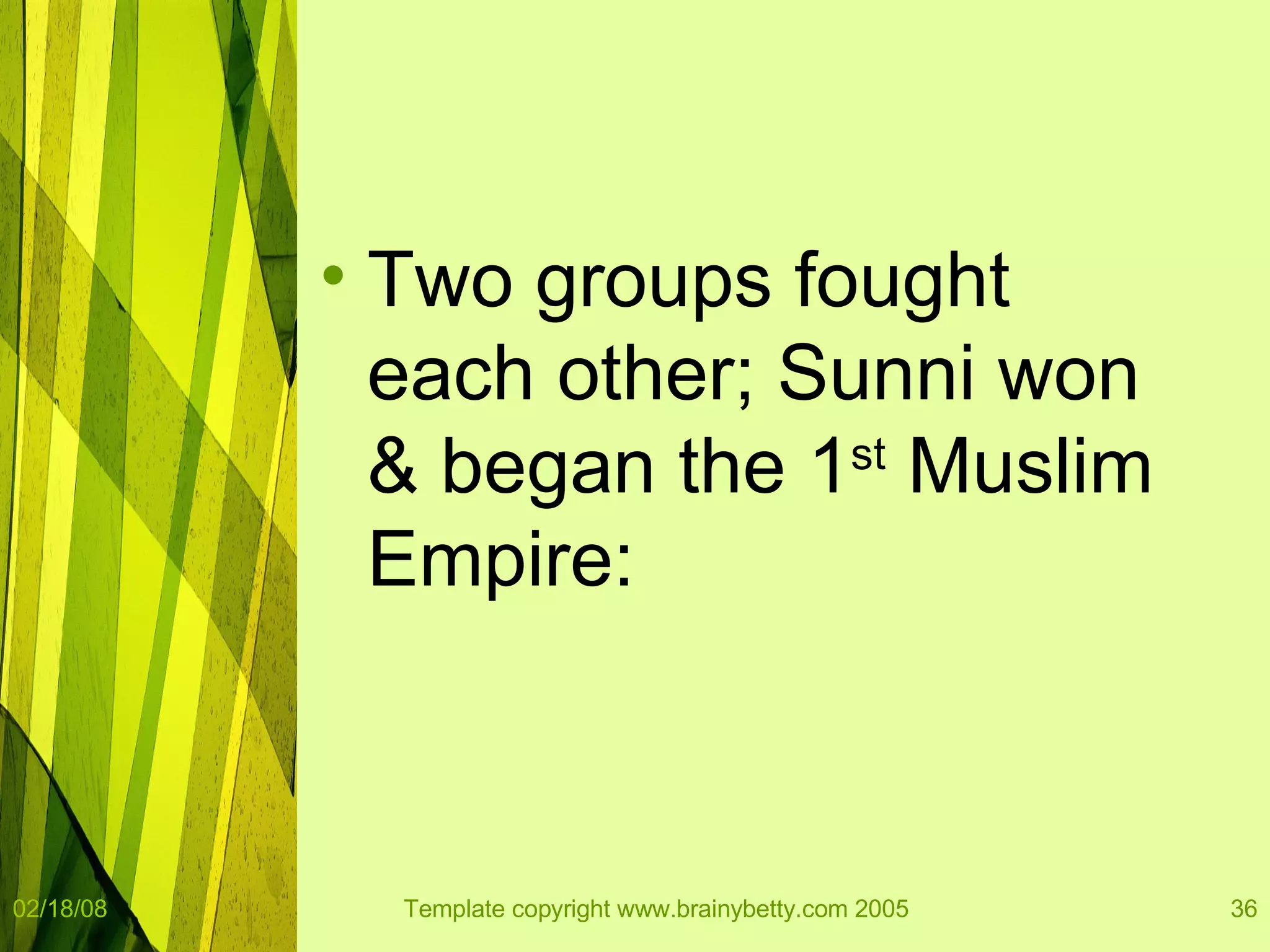 Islam: Origins and Expansion | PPT