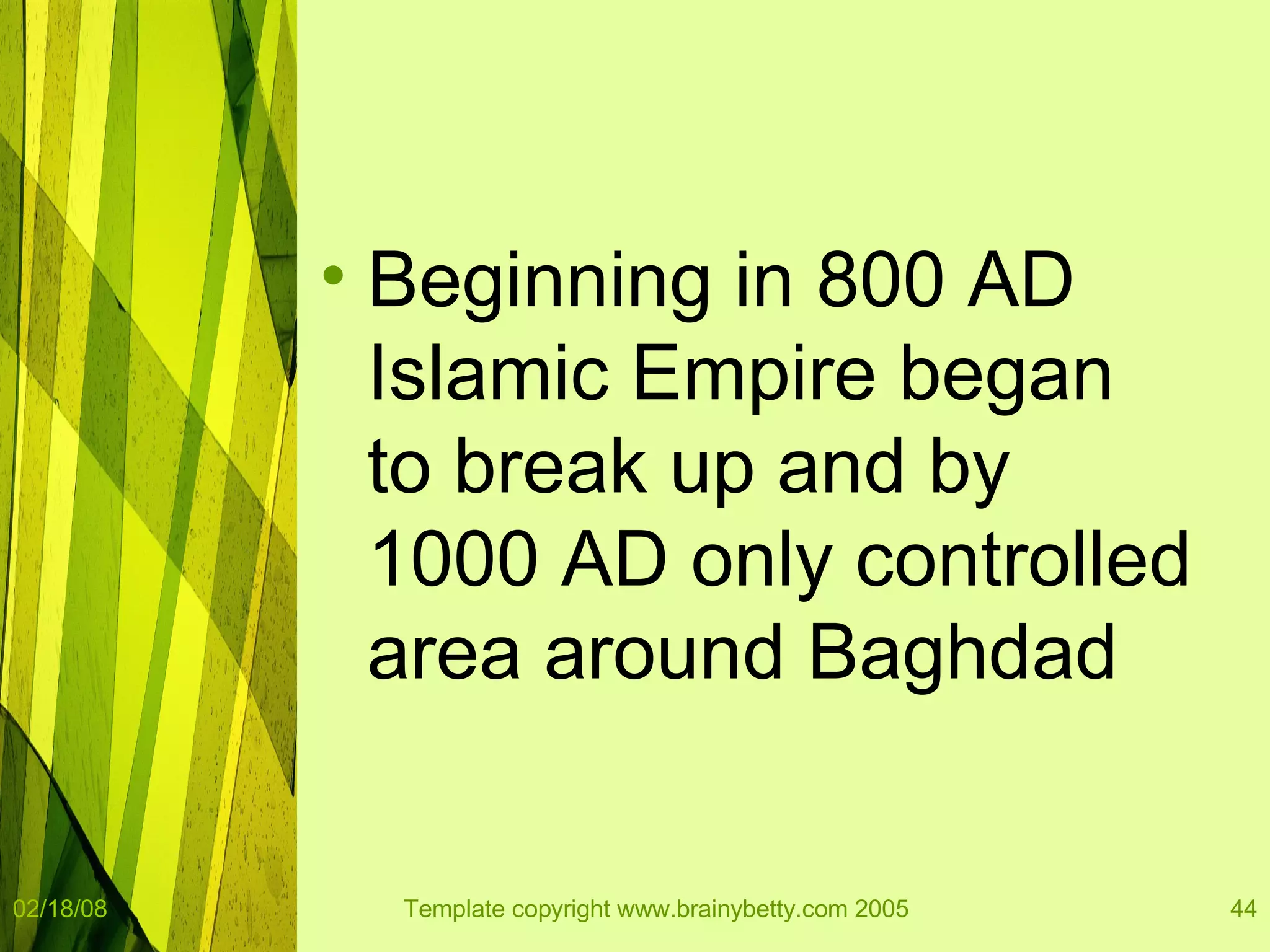 Islam: Origins and Expansion | PPT