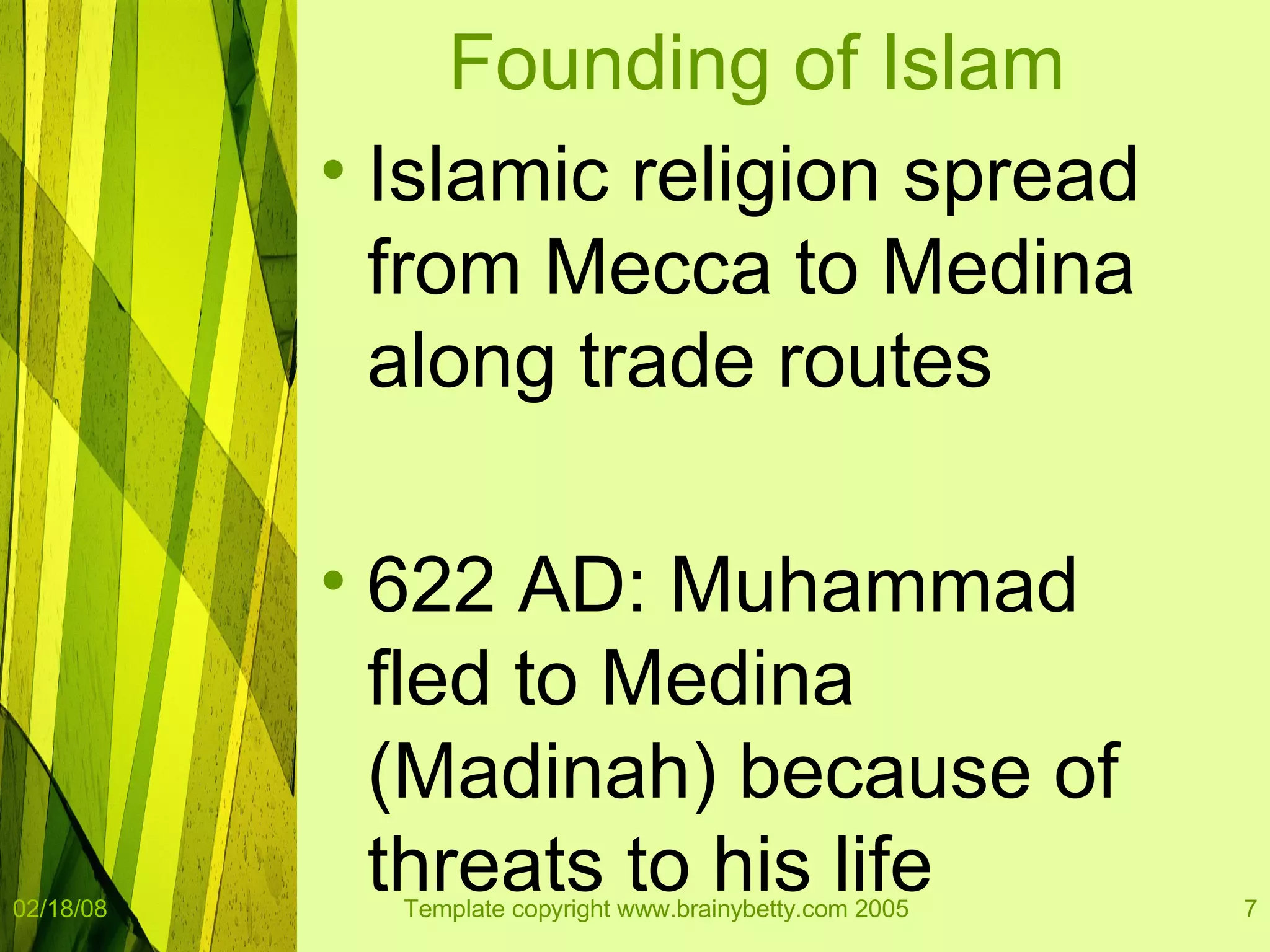 Islam: Origins and Expansion | PPT