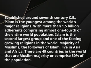 Islam /ITWR G-12-WPS Office SAMPLE REPORT POWER POINT | PPTX