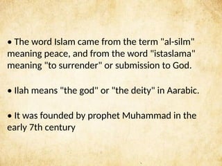 ISLAm worship and observances hahajahaijahsj | PPTX