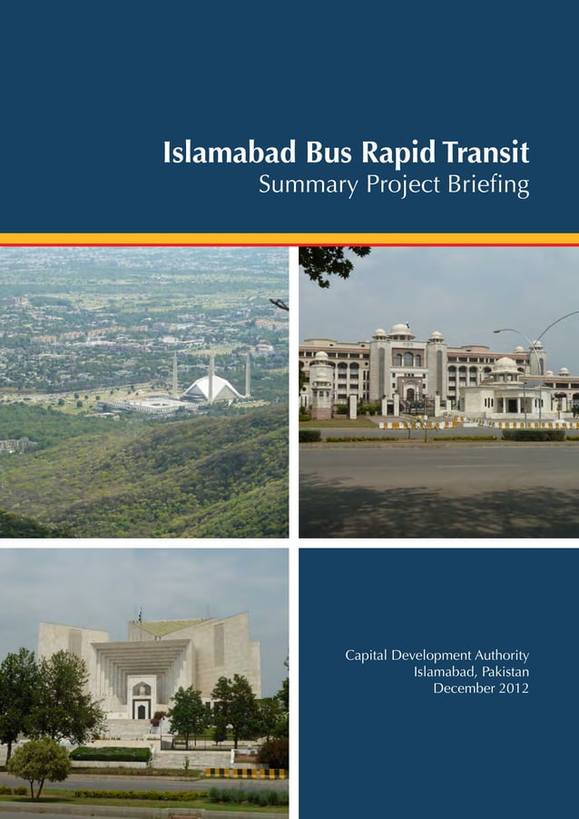 Islamabad Bus Rapid Transit | PDF | Logistics and Transportation ...