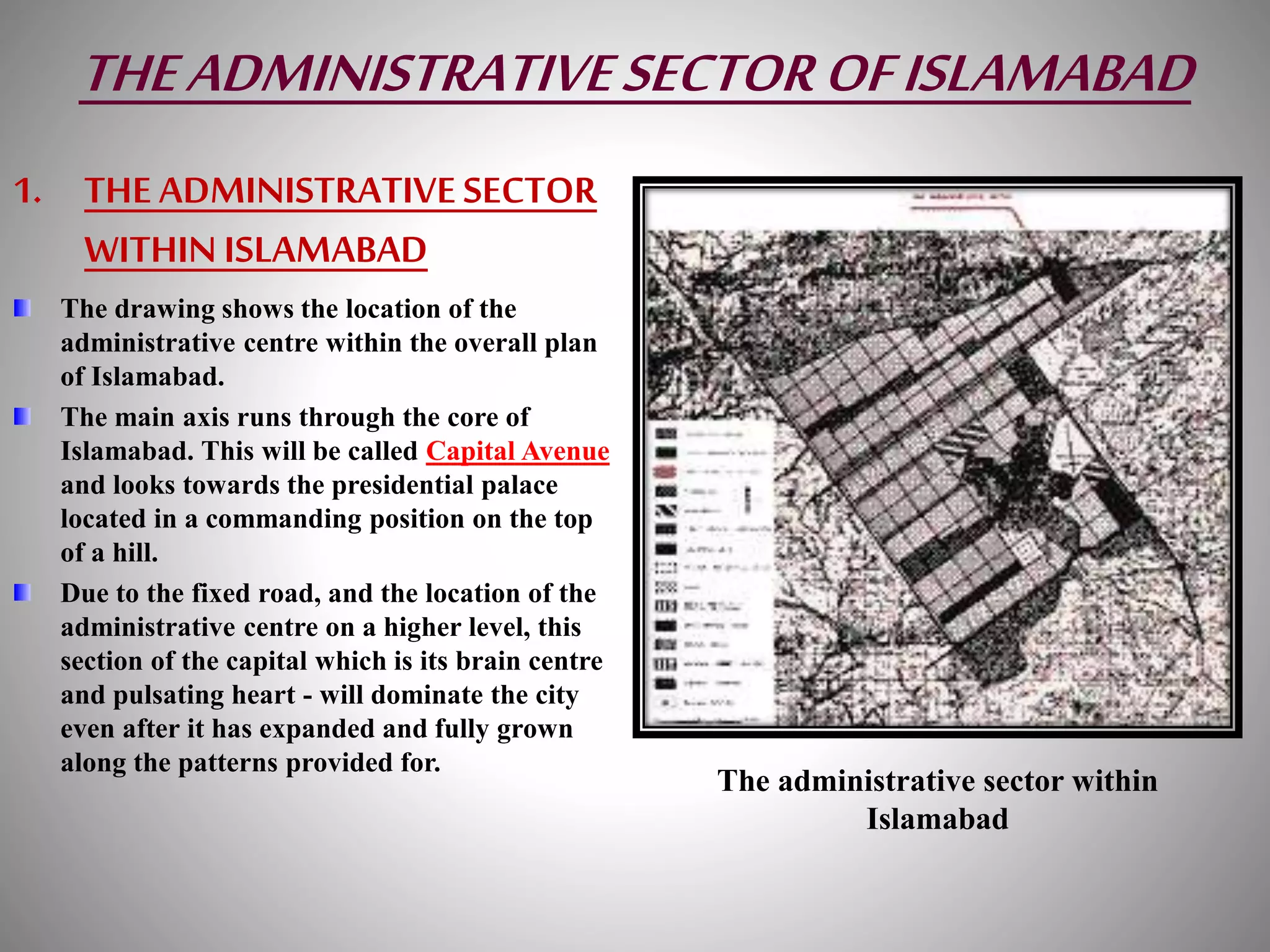 Islamabad city planning | PPTX
