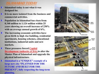 Islamabad city planning | PPTX