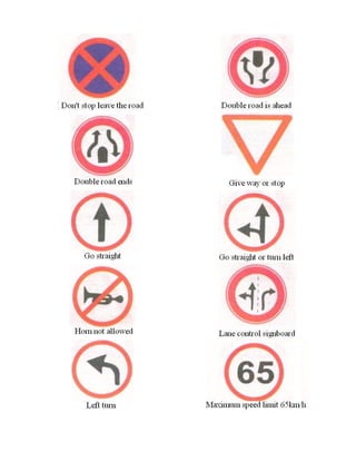 Islamabad traffic police signs By Sid | PDF