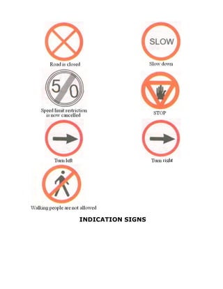 Islamabad traffic police signs By Sid | PDF