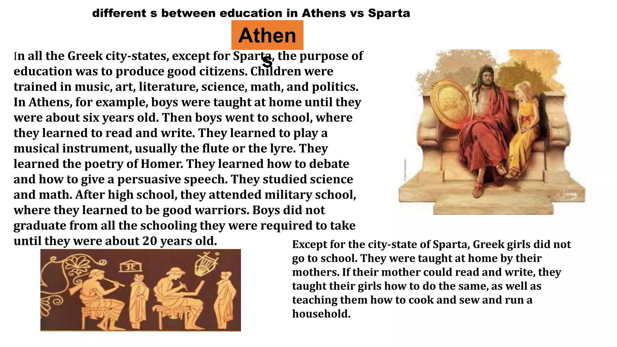 ANCIENT SYSTEM OF EDUCATION AND SCIENCE IN Europe | PPTX