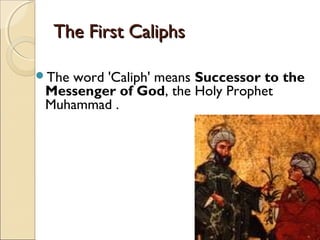 Islam after mohammed | PPT