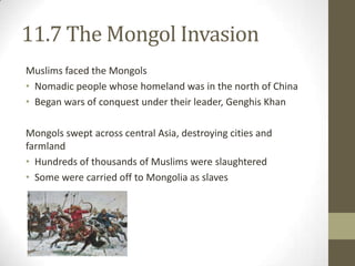 Islam after the crusades | PPT