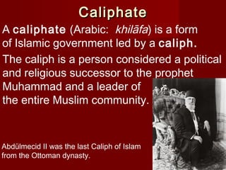 Islam and history of development Islamic states | PPT