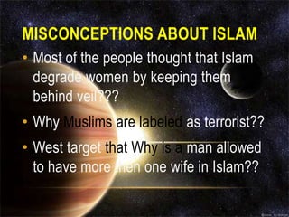 Misconceptions About Islam
