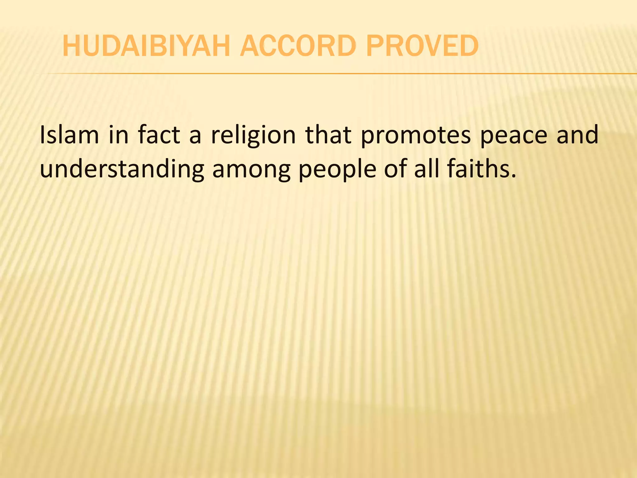 Islam and peace | PPTX