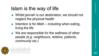 Islam and preventive medicine | PPTX