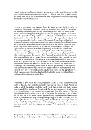 Islam And Science | DOC