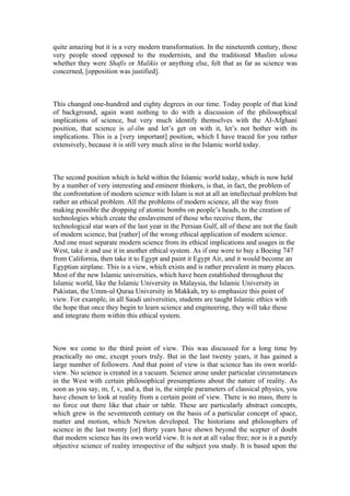 Islam And Science | DOC