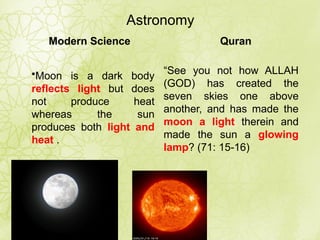 Islam and Science with Quranic verses.pptx | Islam | Religion ...