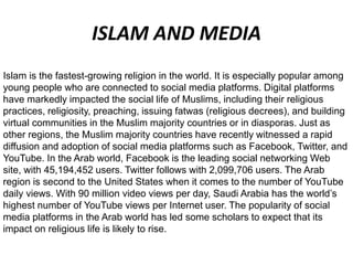 Islam and Social Media | PPTX