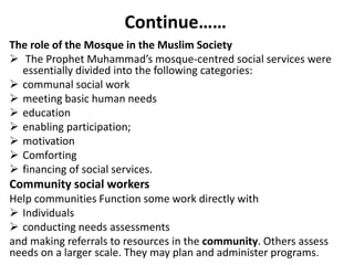 Islam and social work ppp chapter3 | PPTX
