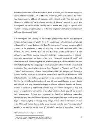 Islam and the west | PDF