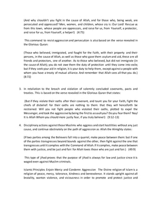 Islam as religion of peace | DOCX