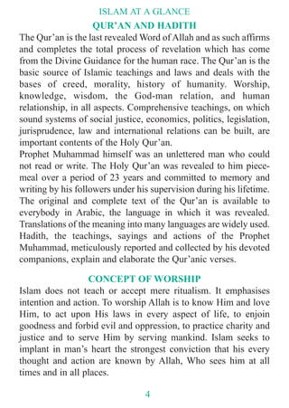 Islam at a glance | PDF