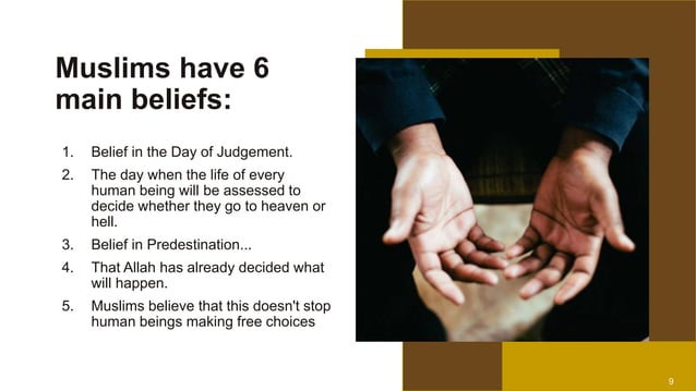 Presentation on Islam including 5 pillars | PPTX