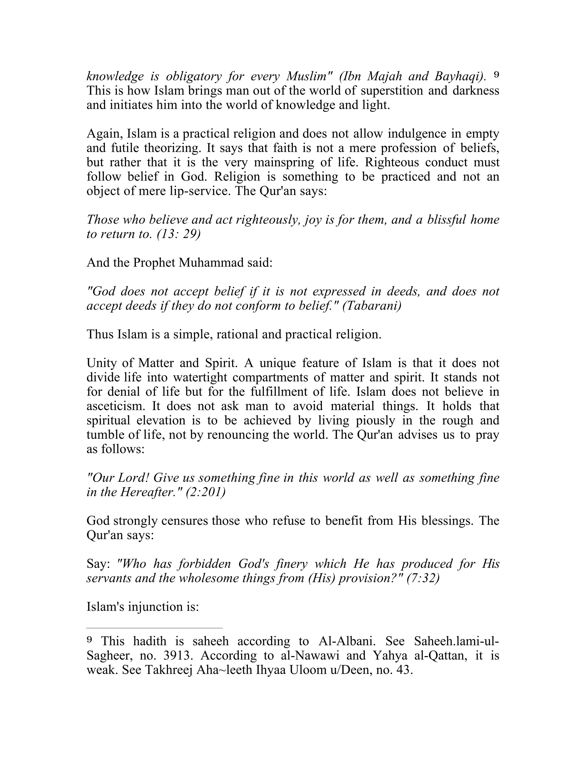 Islam basic principles_and_characteristics | PDF