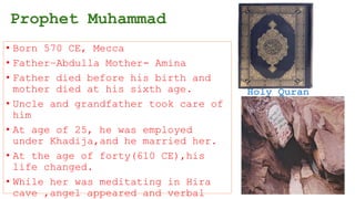 Islam class seven icse . islam and its impact on middle east | PPTX