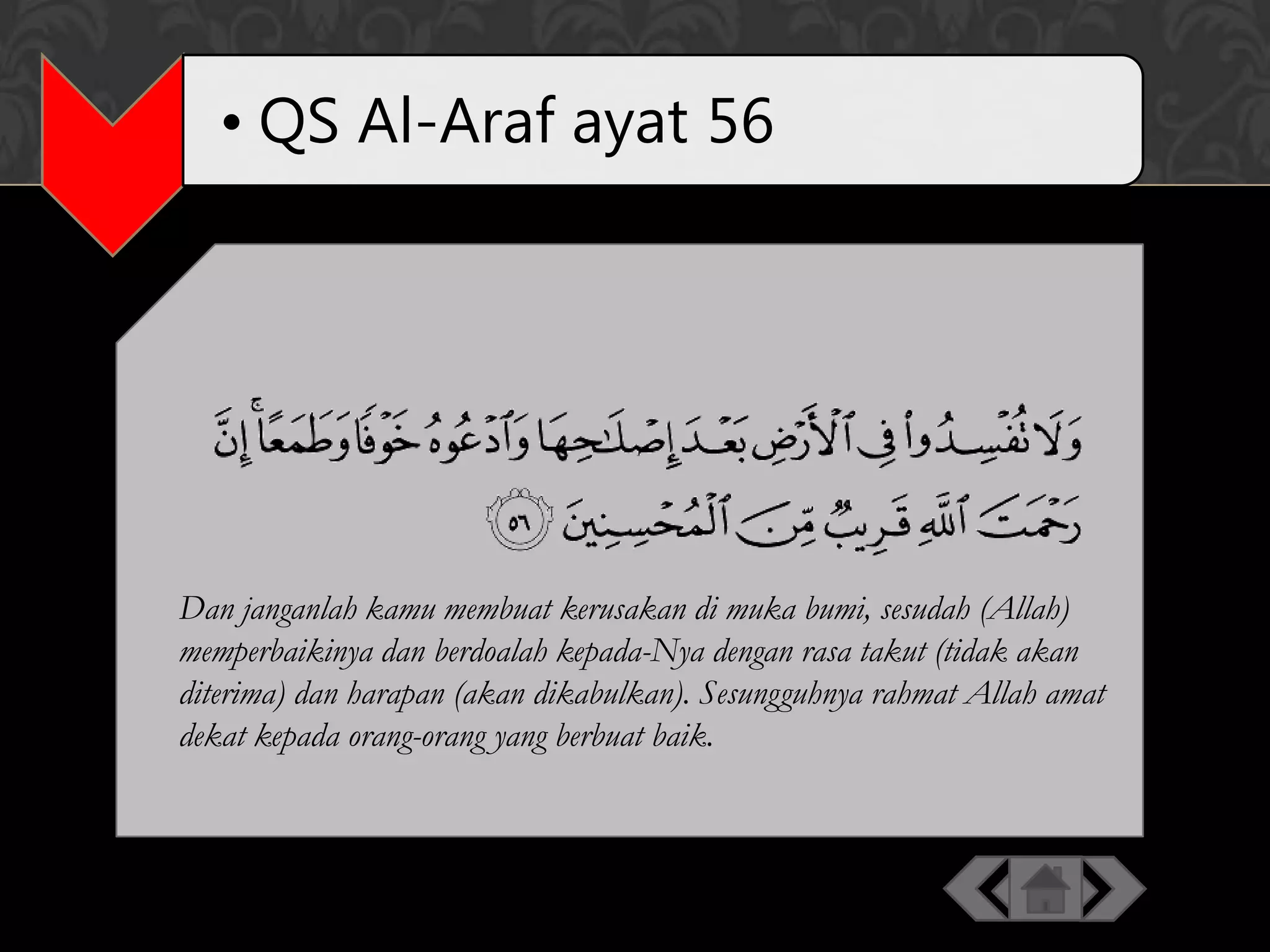 Islam dan Lingkungan Hidup | PPTX